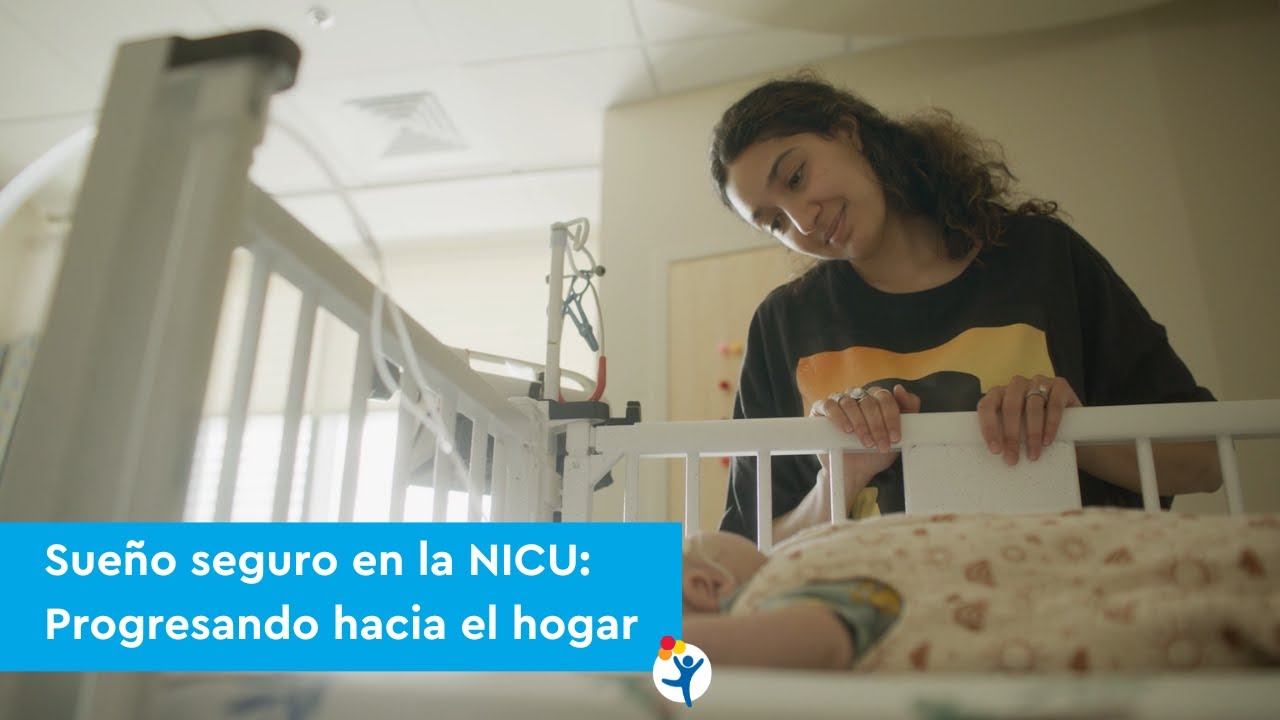 Sueño seguro en la NICU: Progresando hacia el hogar - YouTube