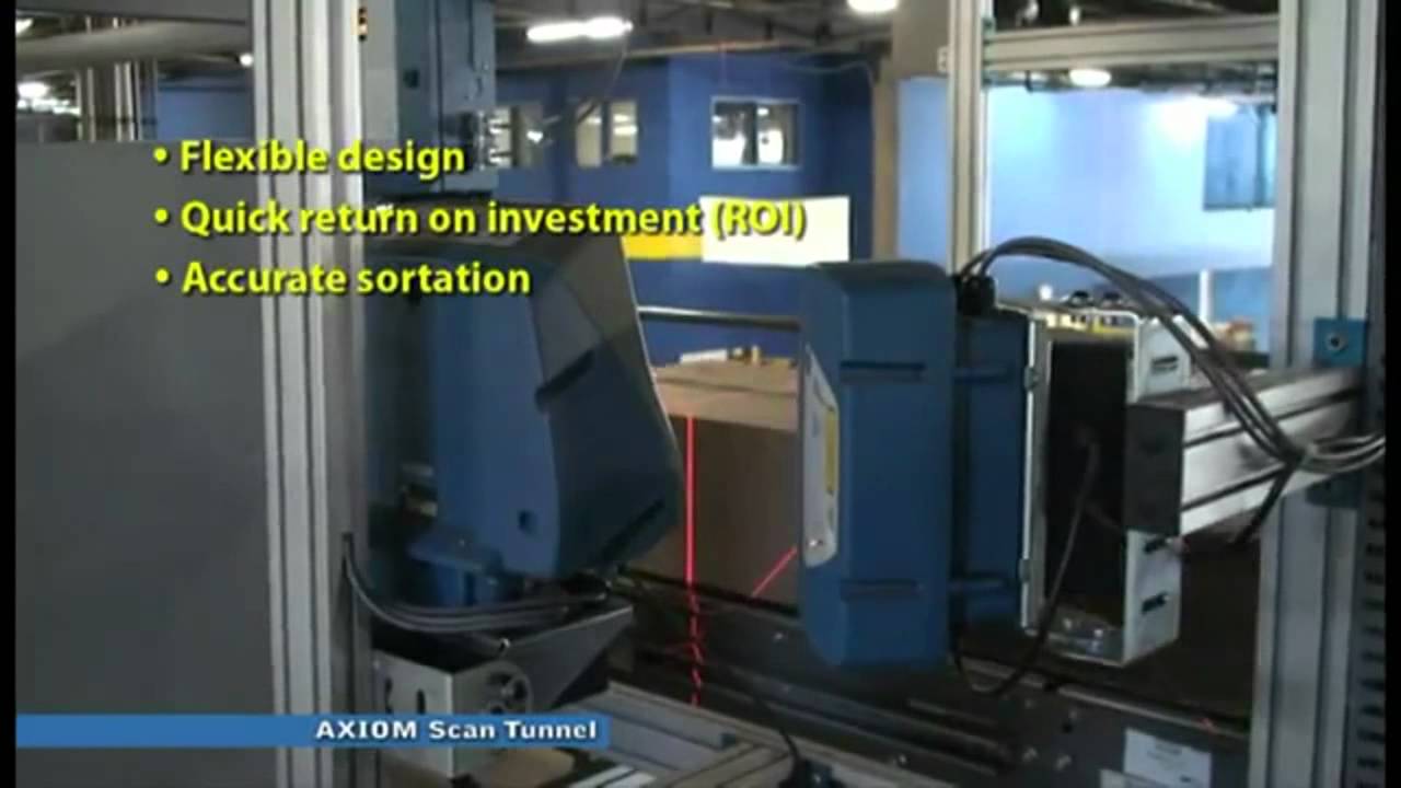 Accu-Sort AXIOM™ Barcode Scanning Tunnel - YouTube