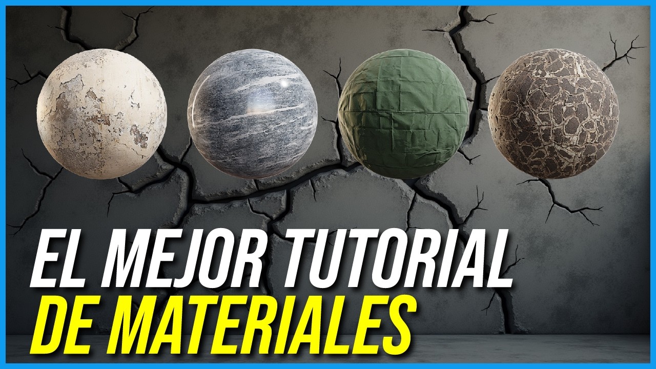 TRUCO para crear MATERIALES PBR REALISTAS en cualquier programa - YouTube