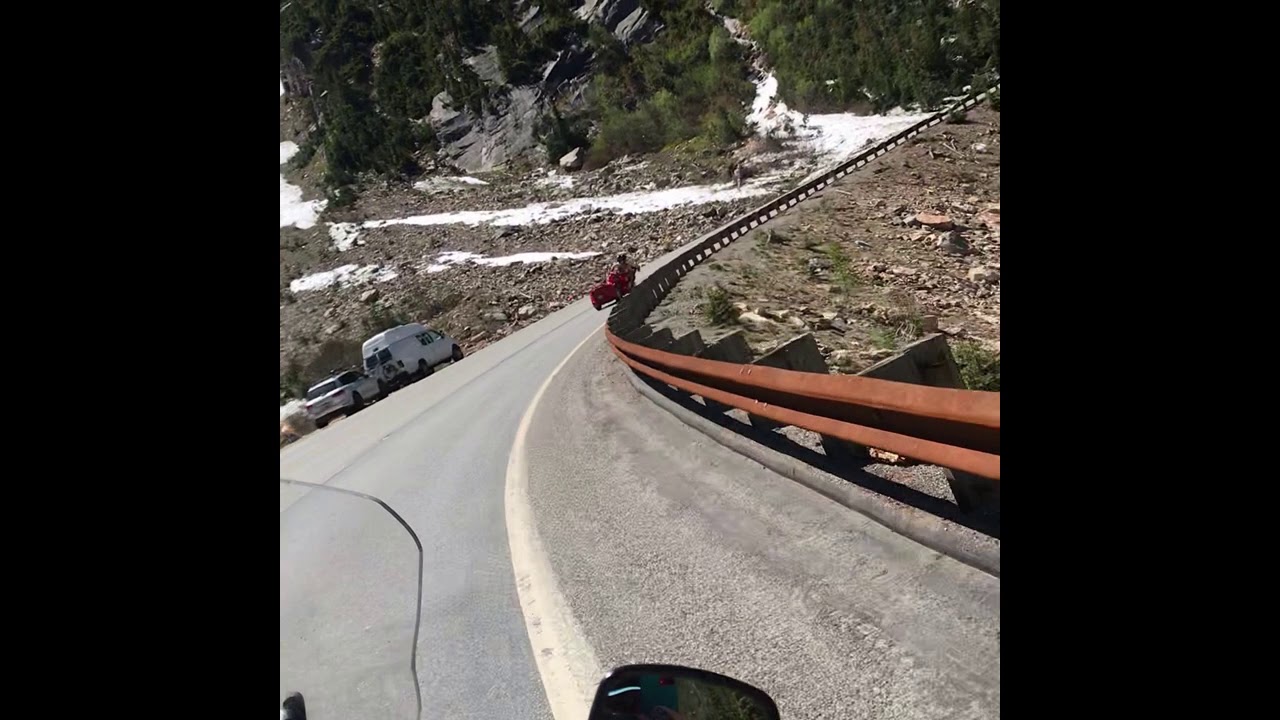 Motorcycle Ride through North Cascades HWY 20 - YouTube