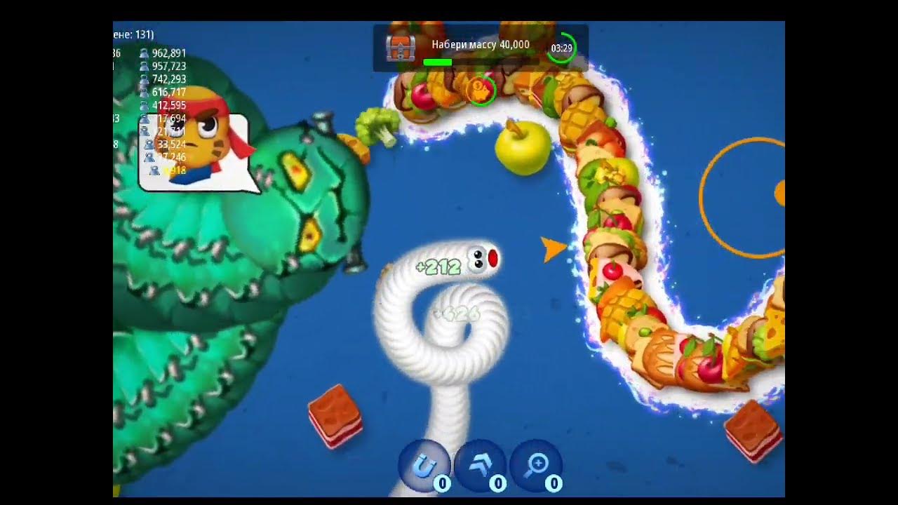 Slither.io Best Tiny Snake Destroy Giant Snakes - Epic Slitherio Gameplay - YouTube