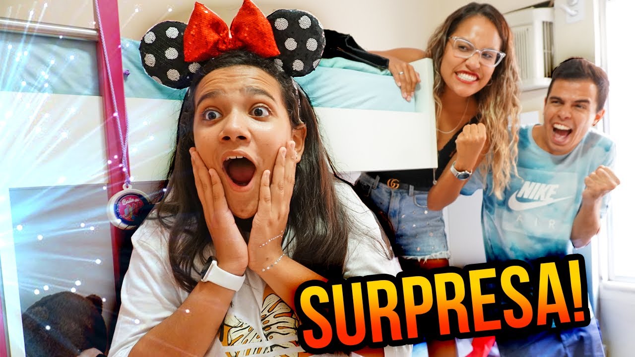 Surpreendi Minha IrmÃzinha Com O Presente Dos Seus Sonhos Youtube