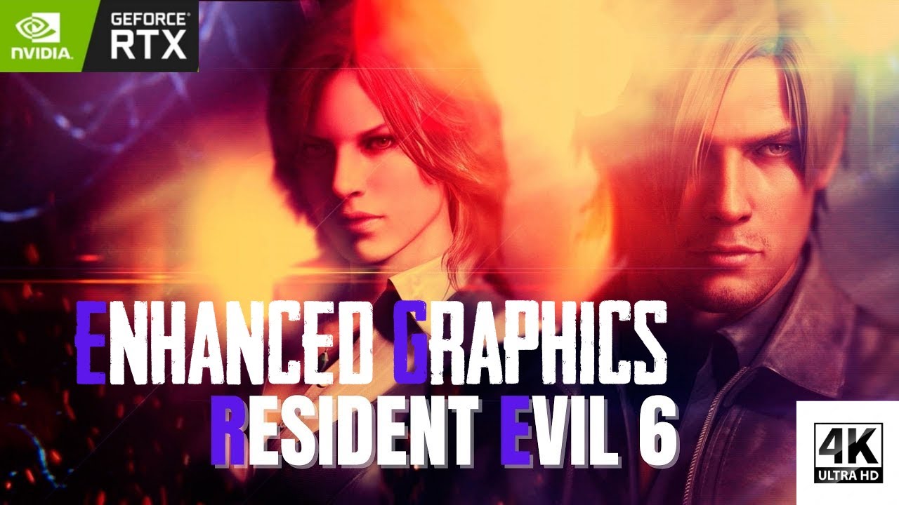 Resident Evil 6 Enhanced Graphics Mod 4K 60FPS HDR - YouTube