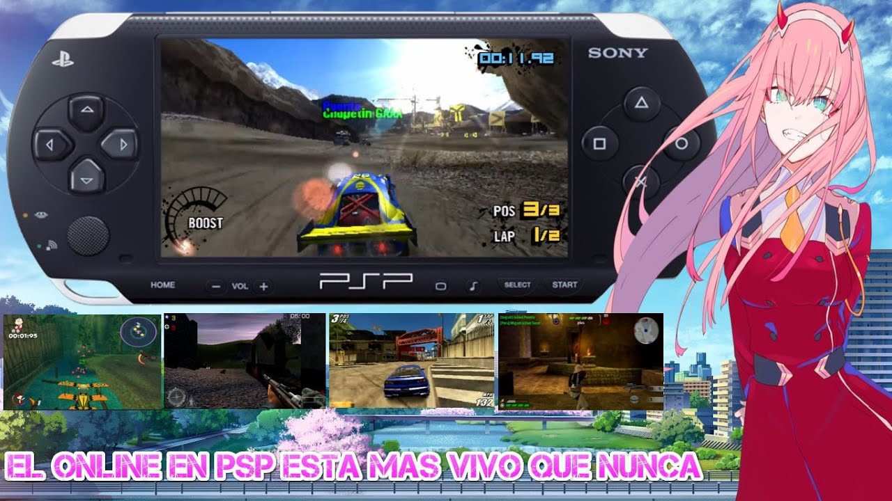 Asi se juega al Online en PSP en 2022 - YouTube