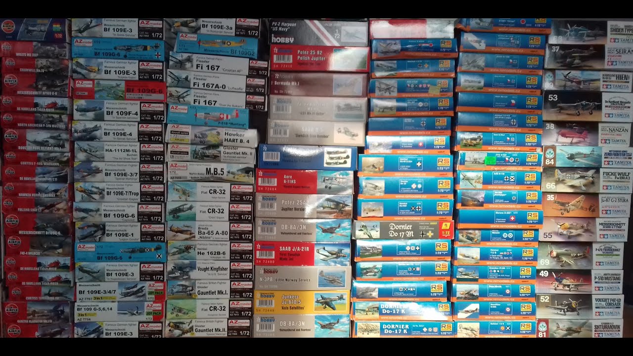1/72 AIRFIX, AZ MODEL, RS MODELS & TAMIYA. FROM MY STASH/COLLECTION OF ...