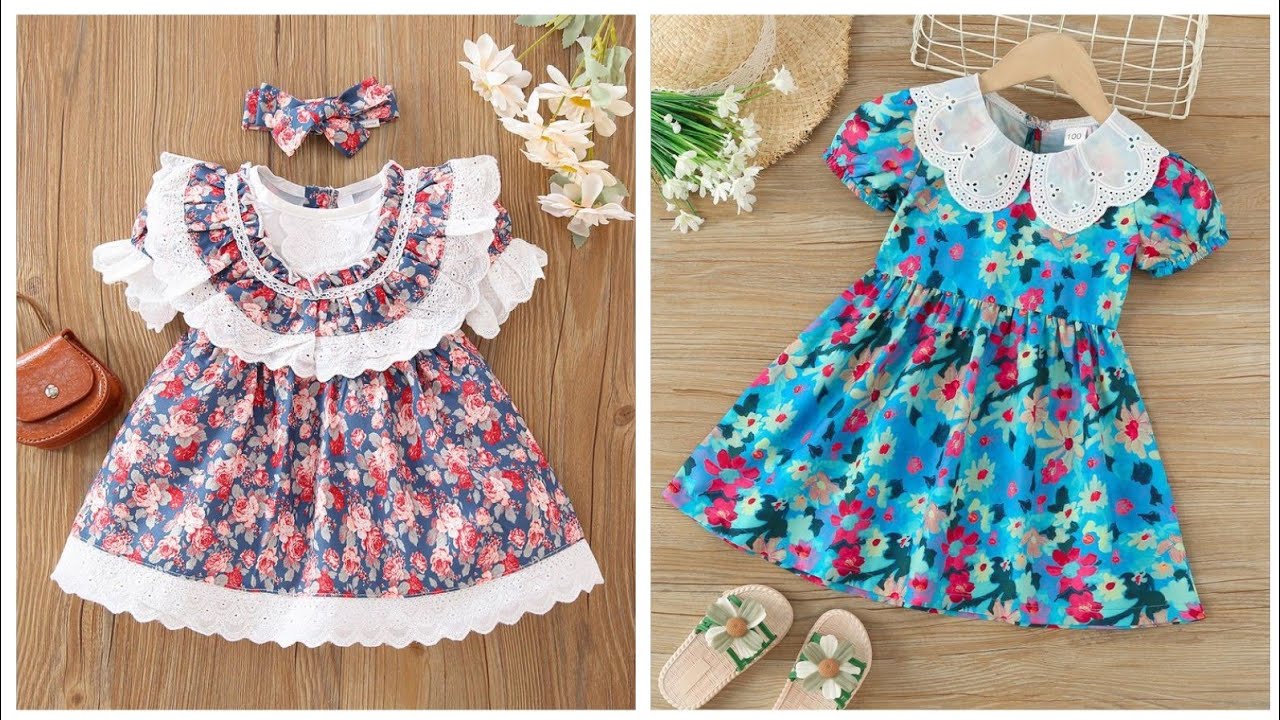 Top beautiful baby girl frocks ideas//comfortable baby girl frocks ...