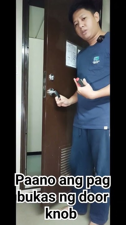 Paano Buksan Ang Doorknob How To Open The Door Knob Youtube