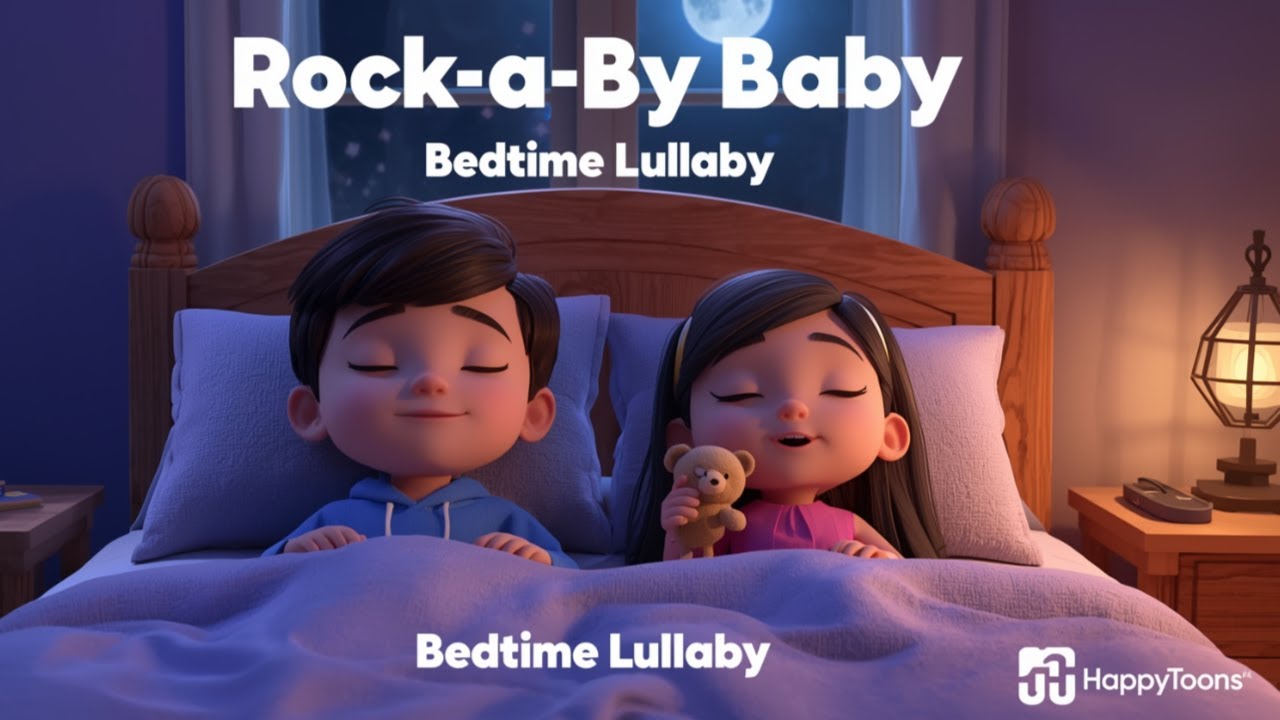 Rock-a-Bye Baby 💤 | Gentle Bedtime Lullaby for Kids | Nursery Rhymes by ...