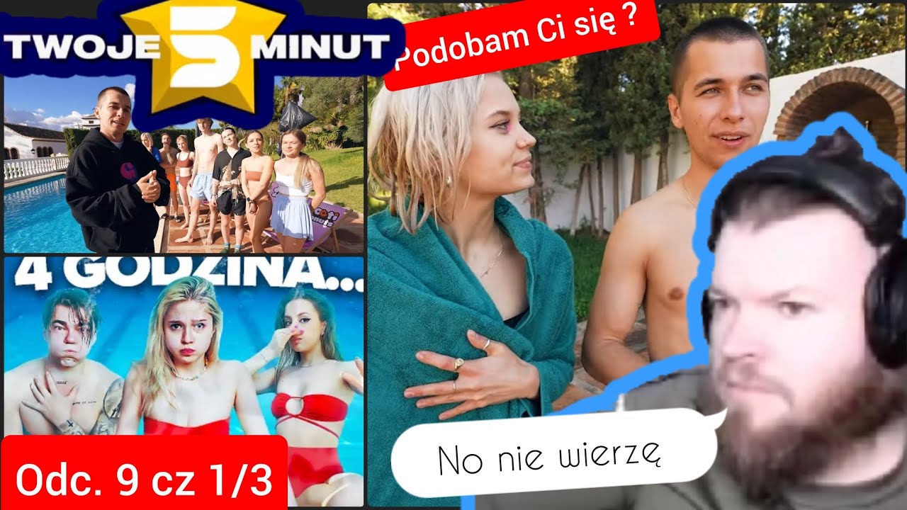 Wardęga ogląda TWOJE 5 MINUT 2 odc 9 ( Banaś , Fusialka, Friz) cz.1/3 śmieszne momenty t5m2 ...