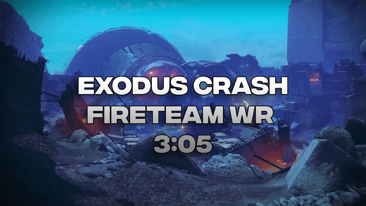 Destiny 2: Exodus Crash Fireteam Speedrun [3:05] - YouTube
