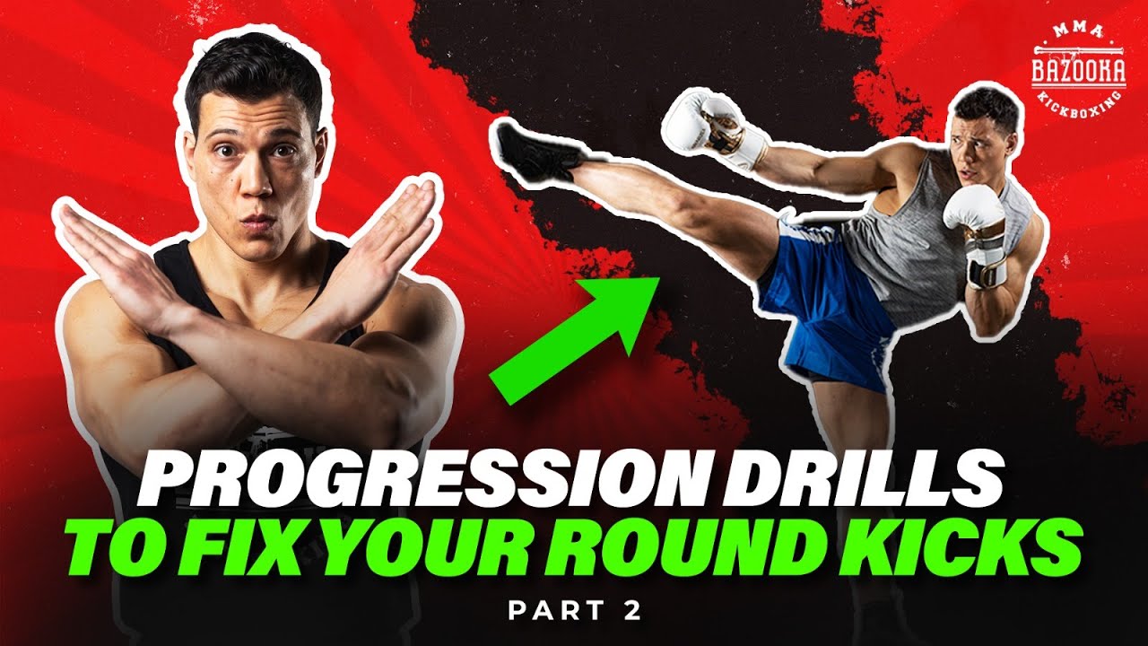 IMPROVE YOUR SWITCH KICK | ROUND KICK PROGRESSION DRILLS: PART 2 | BAZOOKATRAINING.COM - YouTube