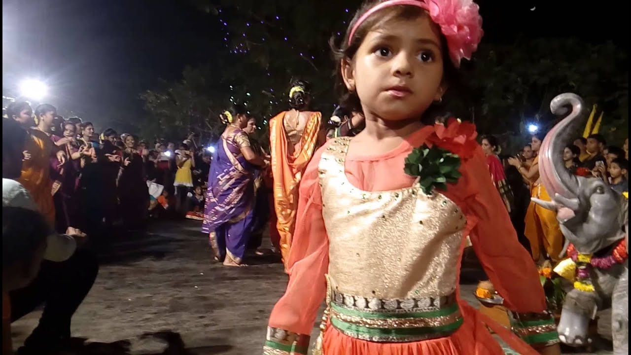 Saptashree bhondla 2015 Mangalagaur - YouTube
