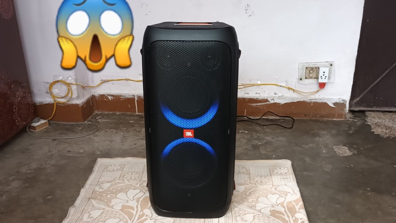 new JBL party box bass test jbl party box review - YouTube