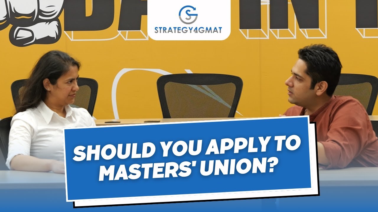 Should you apply to Masters' Union? #mastersunion #mba - YouTube