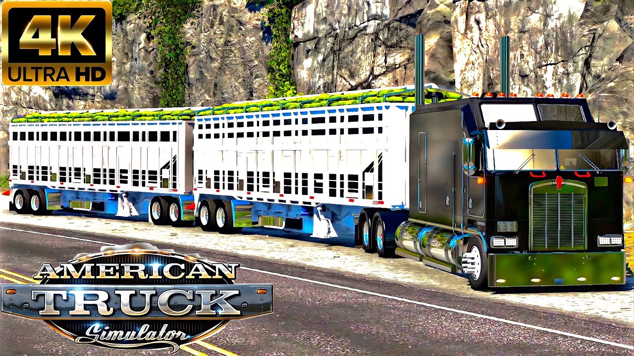ATS 1.44 Kenworth K100 Long frame Freemod - YouTube