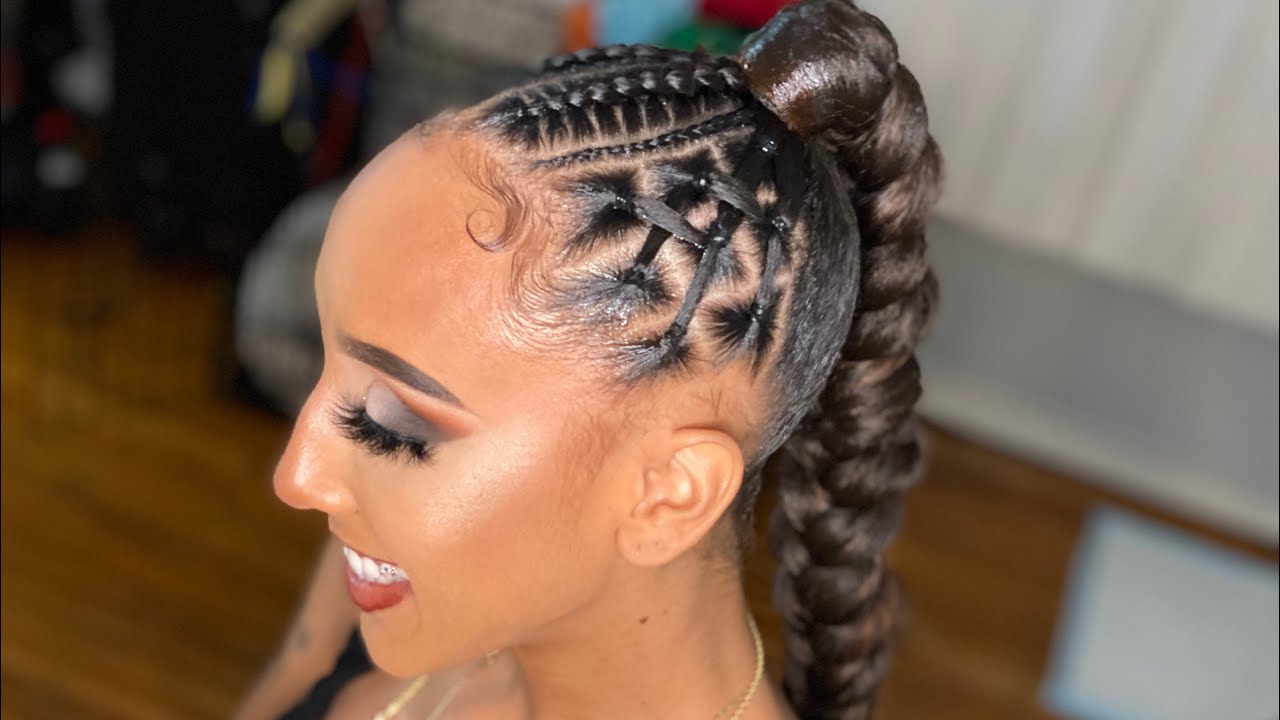 Sleek Banded Ponytail START TO FINISH| I wasn’t going to go live but my ...