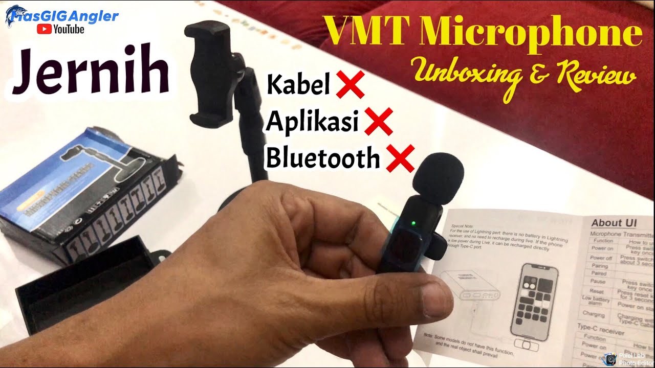 Review Mic Kamera VMT Microphone || Cocok untuk Youtuber - YouTube