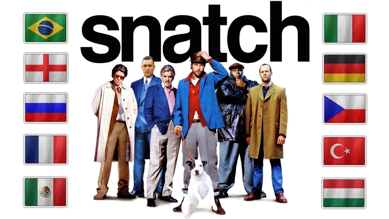 Snatch. Boris the Bullet Dodger? in Different Languages - YouTube