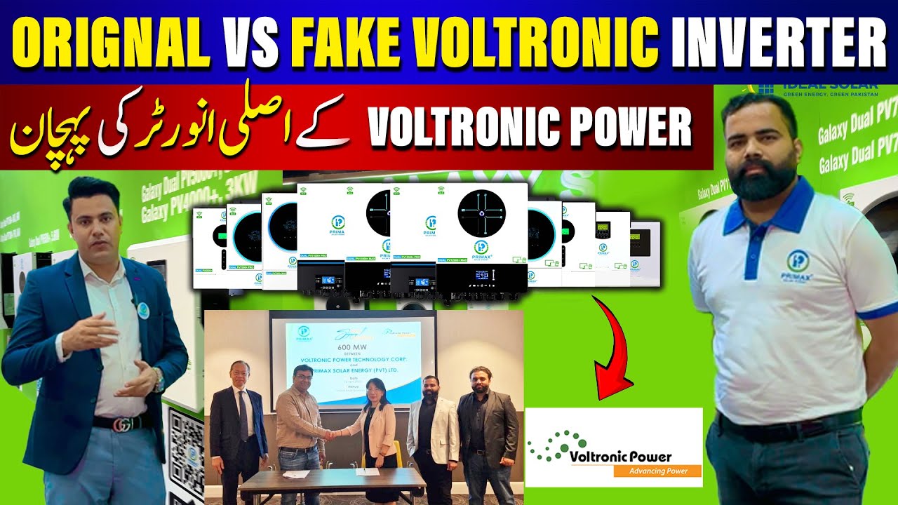 Voltronic or Non-Voltronic Solar Inverter in Pakistan | How to identify ...