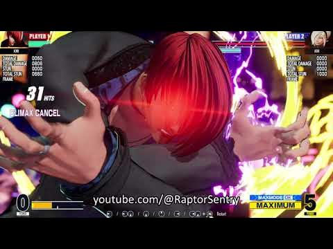 KOF XV New Patch 2.42 Iori TOD 100% 49 Hit Combo (Counter Hit j.CD Only, Stage Positioning ...