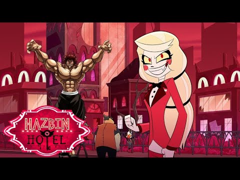 ¿Que hubiera pasado si Yujiro Hanma aparecía en hazbil hotel? Capítulo ...