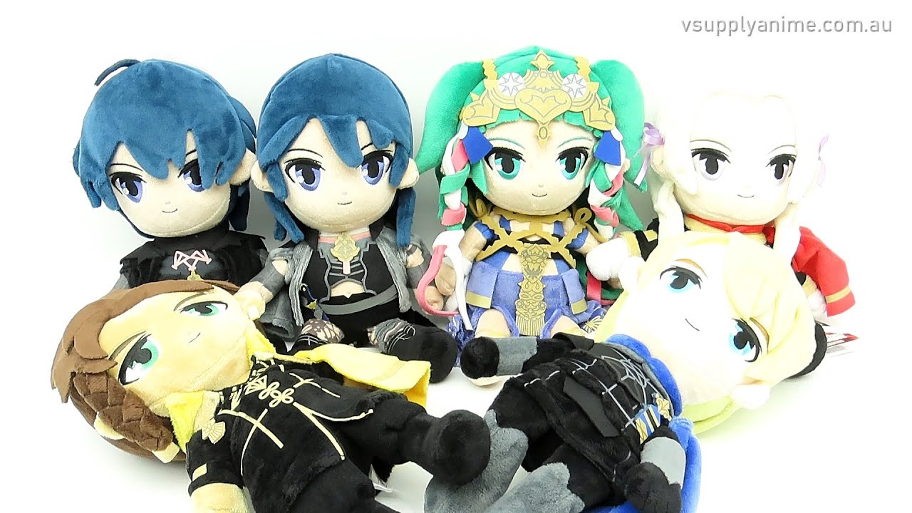 6 New Fire Emblem Three Houses Plush Sothis Claude Byleth Dimitri Edelgard Sanei Boeki 2022