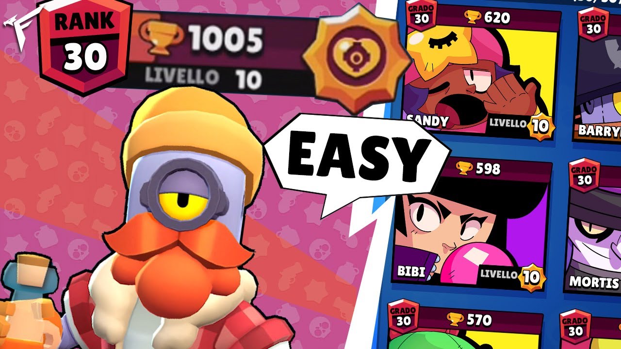 MASTER Barley! TUTTI i Brawler a 1000 coppe?🧪Brawl Stars - YouTube