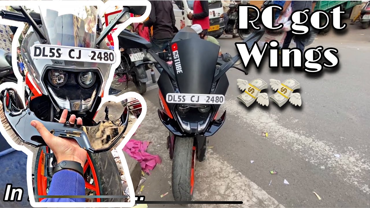 KTM RC Winglet installation || KTM RC Modification || RC Wings 🕊🦅 ...