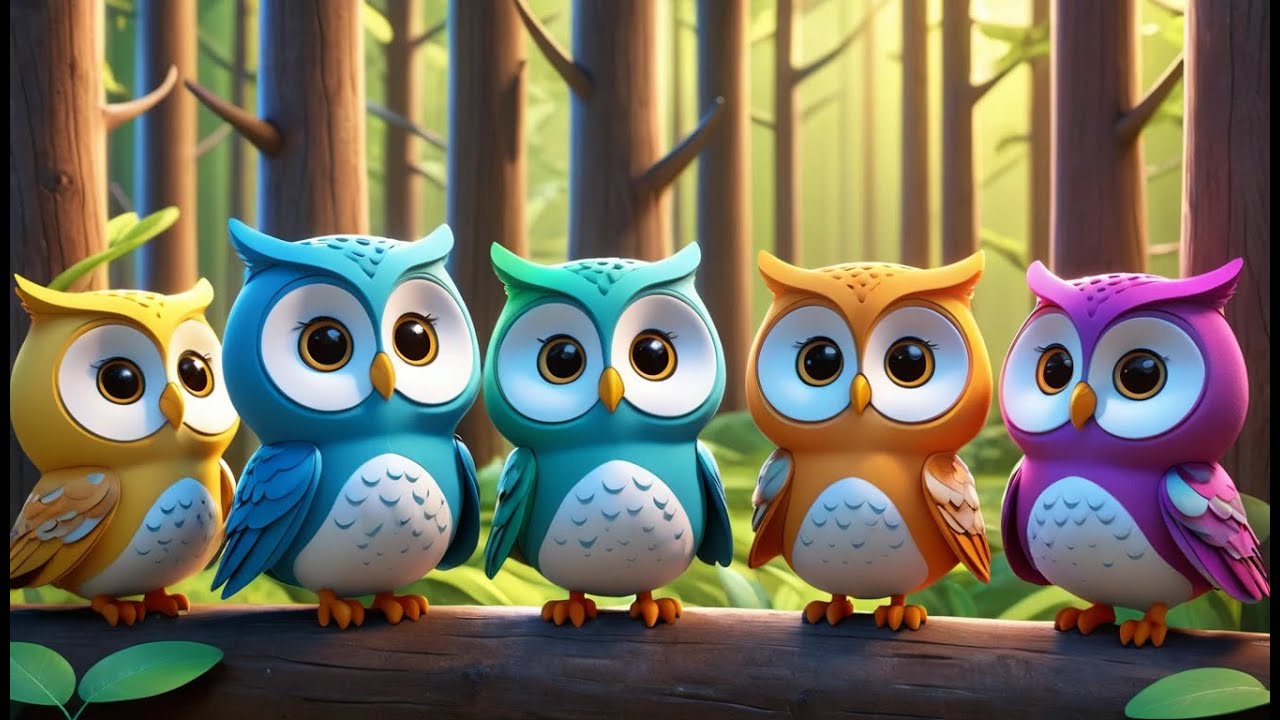Owl Song – Guess Who Hoots First | Fun Owl Nursery Rhyme for Kids ...