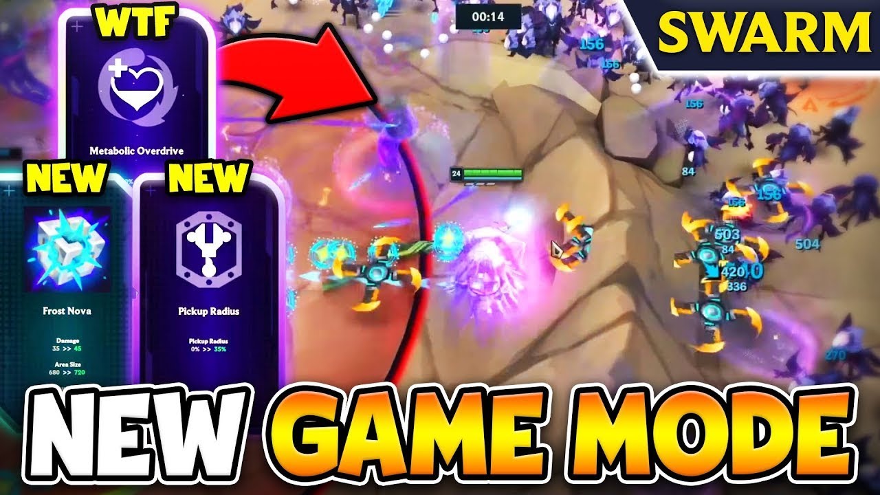 World First: New PVE Gamemode in League of Legends - Swarm Full ...