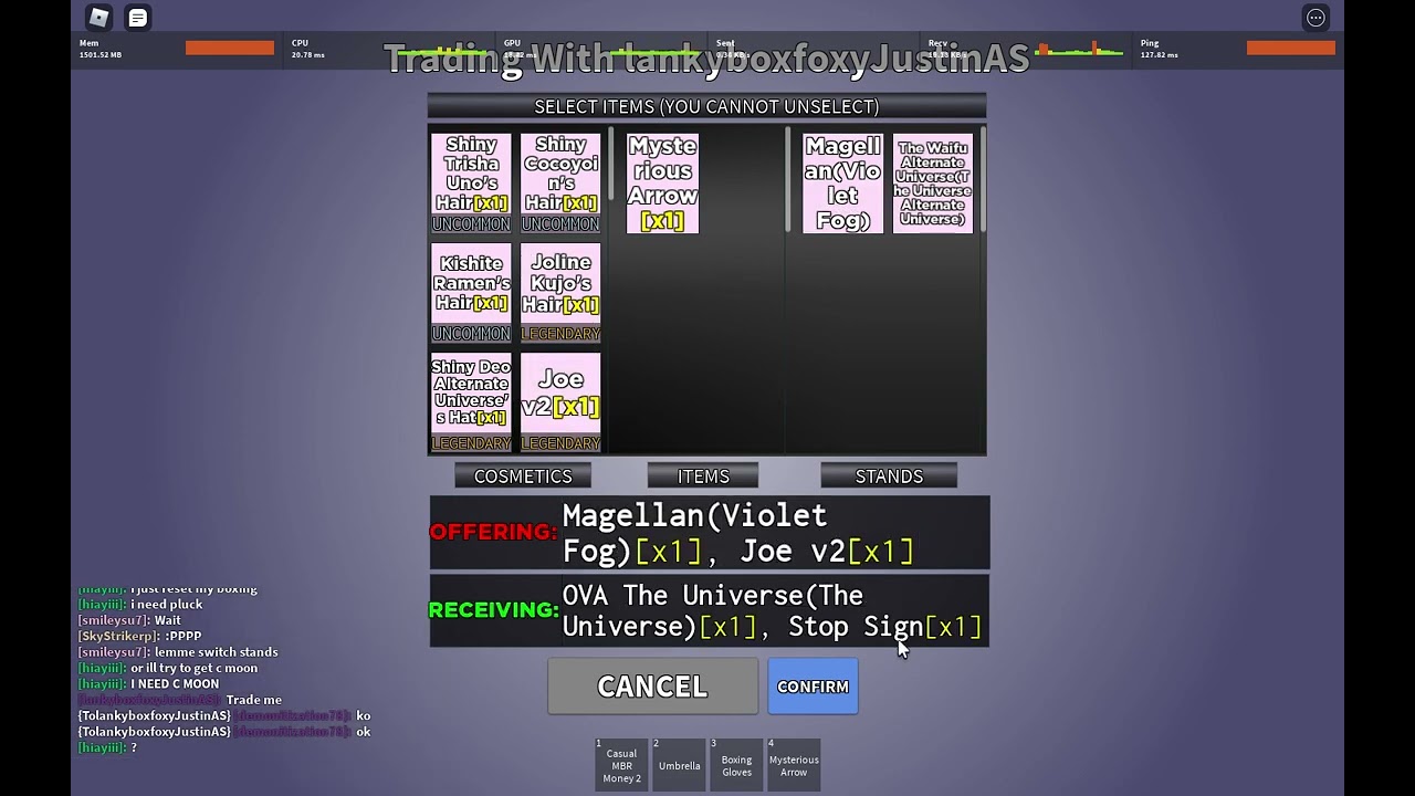 [YBA] I traded Joe v2 for this.. - YouTube