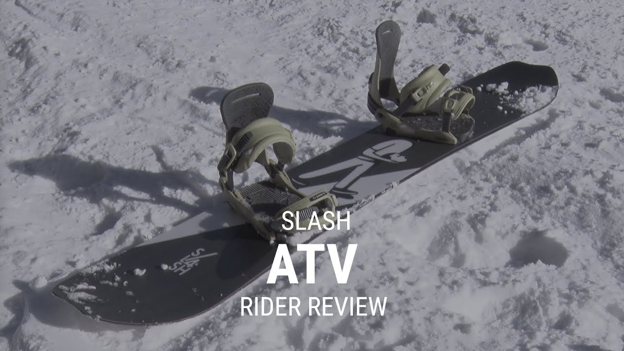 Slash ATV 2019 Snowboard Rider Review - Tactics - YouTube