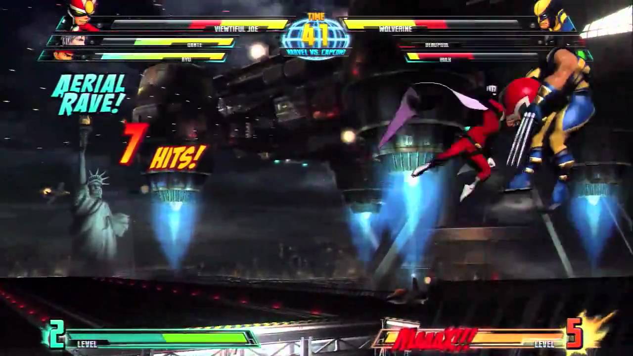 Marvel Vs Capcom 3 - Viewtiful Joe (Reveal) - YouTube