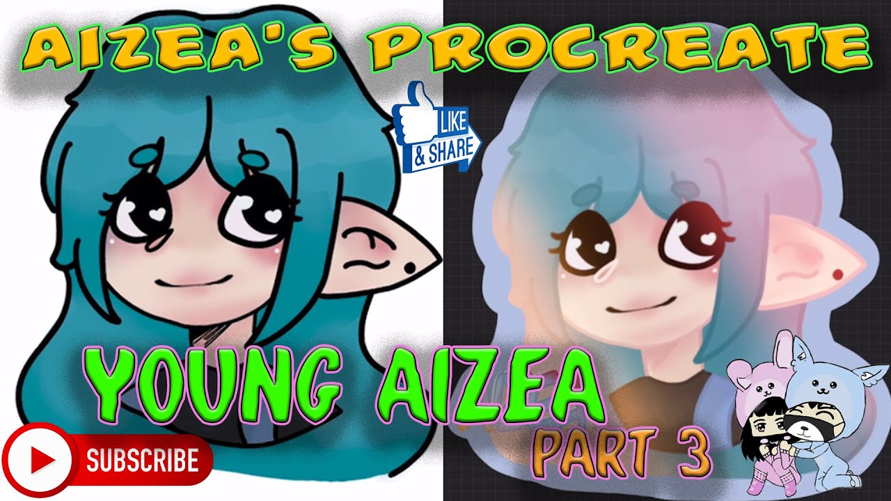 Aizea's Procreate | Young Aizea Part 3 - YouTube