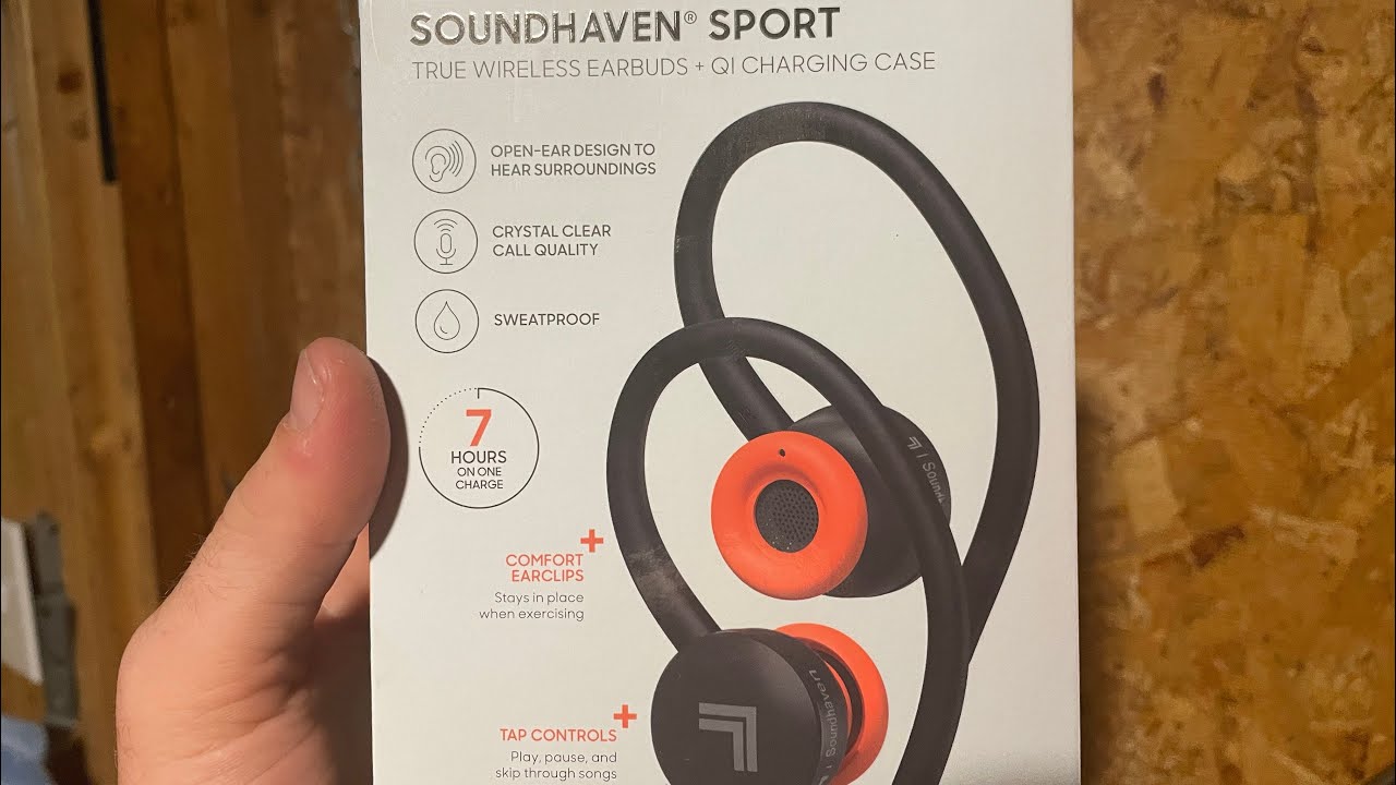 New Headphones - Soundhaven Sharper Image True Wireless Sport Earbuds ...