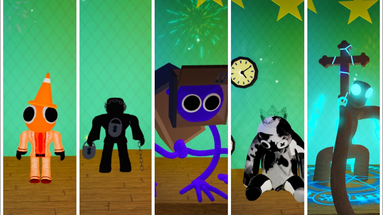 Find Rainbow Friends Morphs (Locker Update) Roblox - YouTube