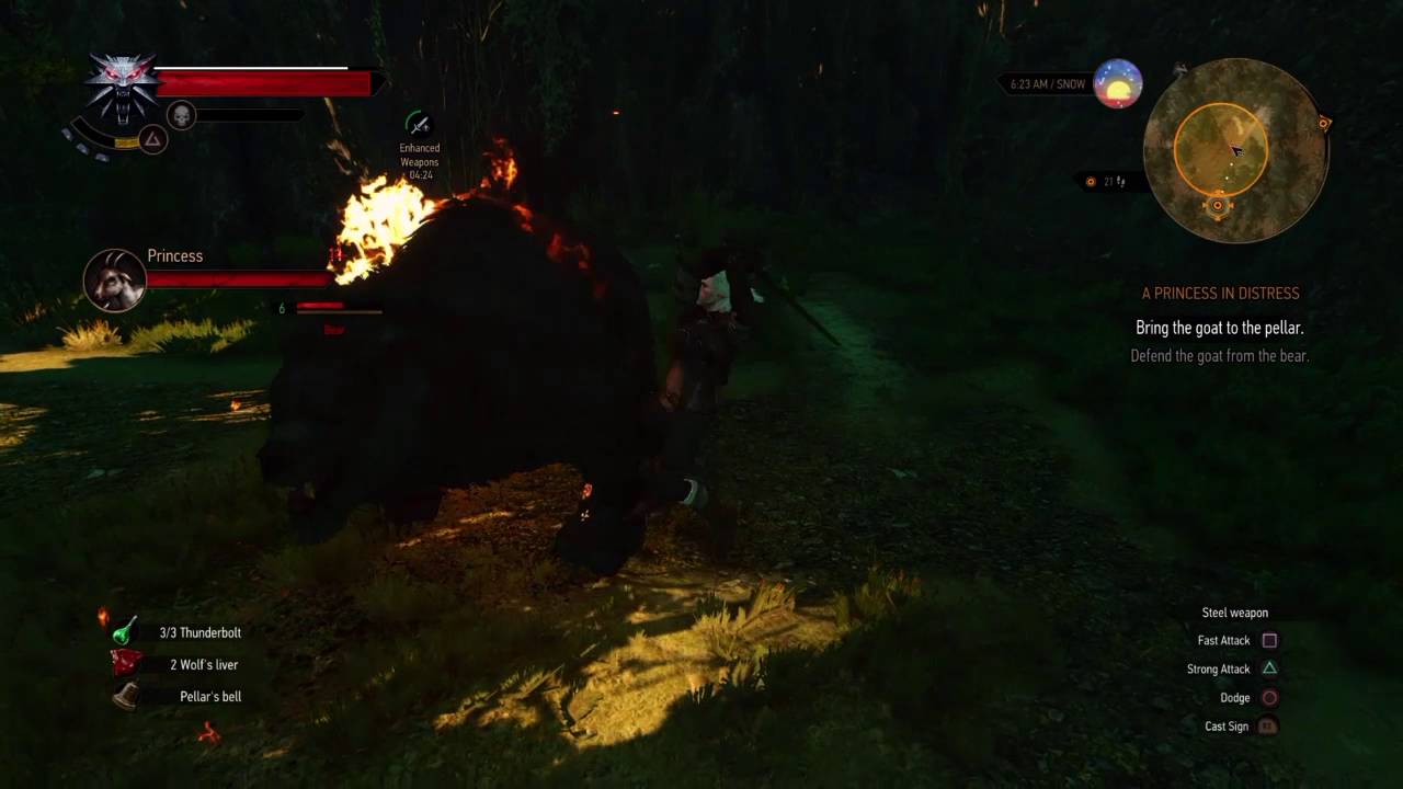 Princess in Distress - Witcher 3 - YouTube