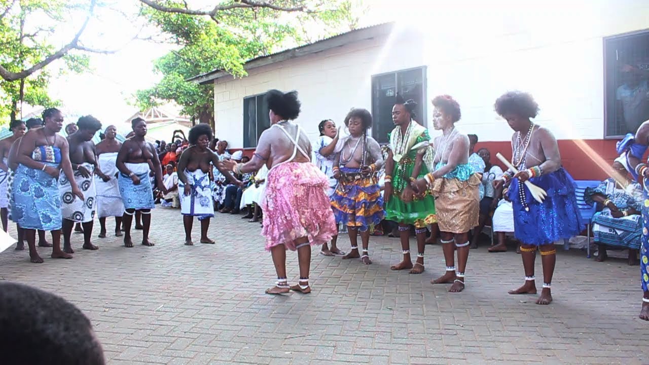 La Fetish Priests exhibits unique fetish dance to end Homowo festival ...