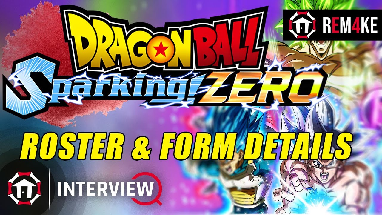DRAGON BALL: Sparking! ZERO Form & Roster Details - YouTube