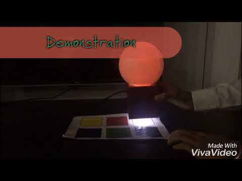 RGB Globe Using Tiva C and TCS2300 Color sensor - YouTube