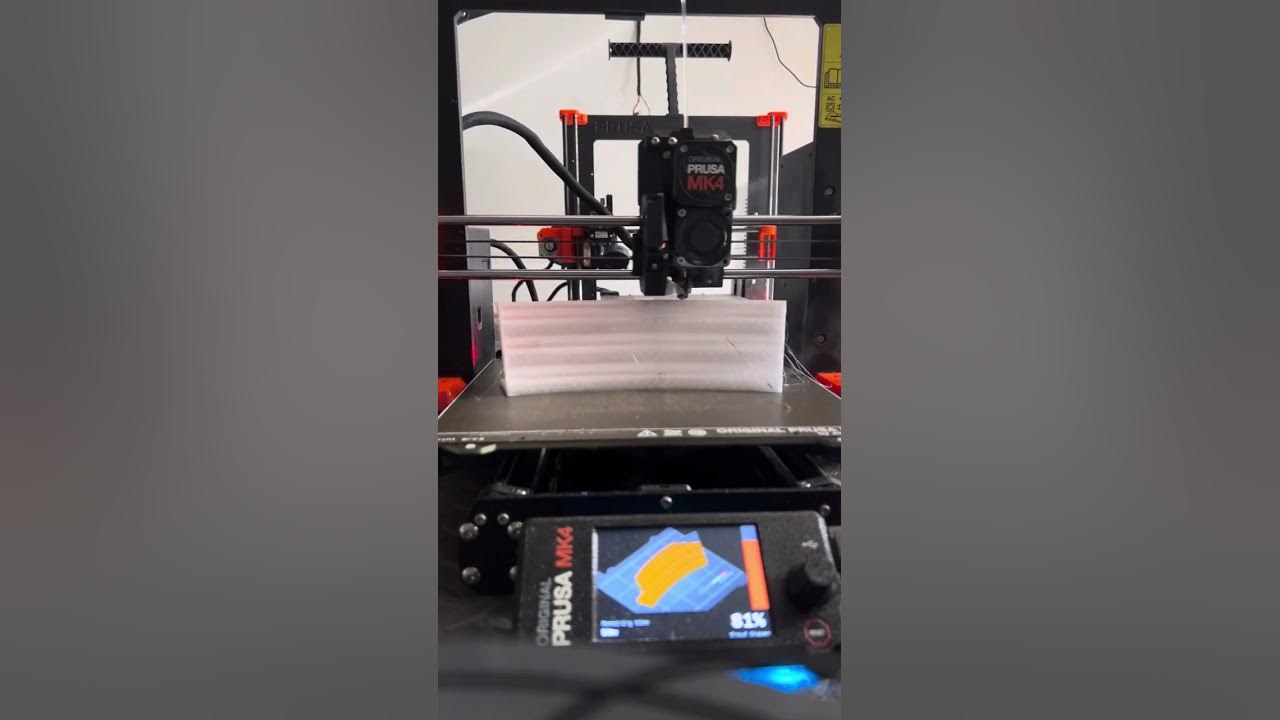 Prusa MK4 layer shifting when using input shaping and PETG - YouTube