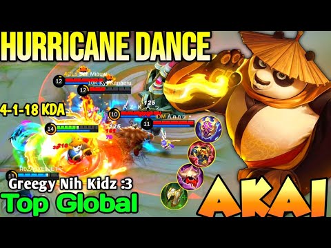 AKAI BEST BUILD IN 2022 | TOP GLOBAL AKAI Greegy Nih Kidz :3 - MOBILE ...