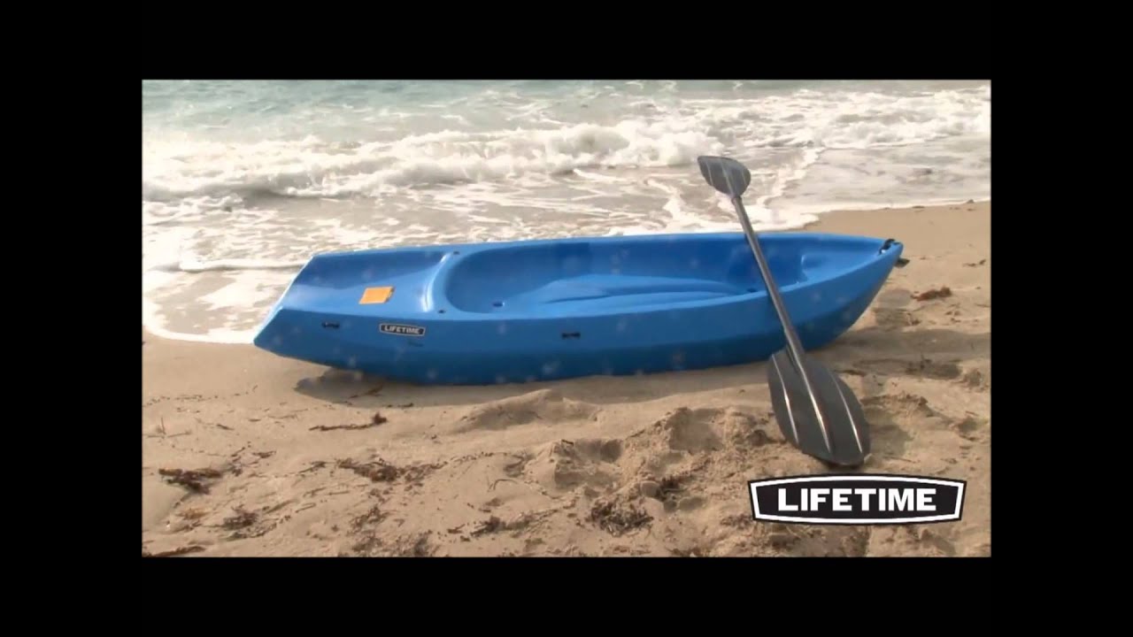 Lifetime Wave Youth Kayaks Demo in orange, blue, pink, green, and ...