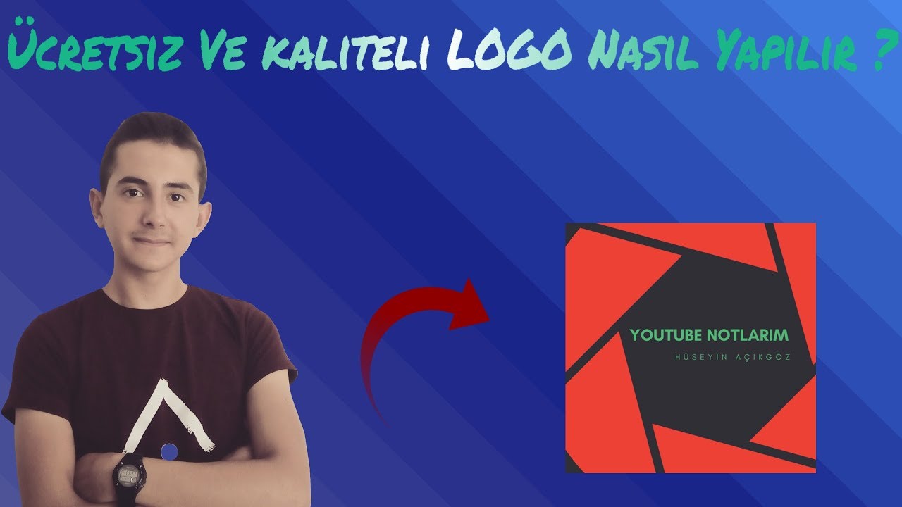 YouTube Logo Nasıl Yapılır ? | Proğramsız Ve Ücretsiz ! - YouTube