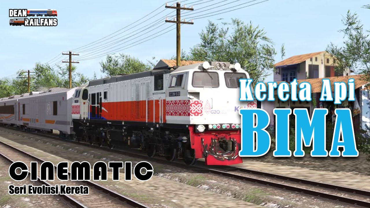 KERETA API BIMA | Seri Mengenal Kereta - YouTube