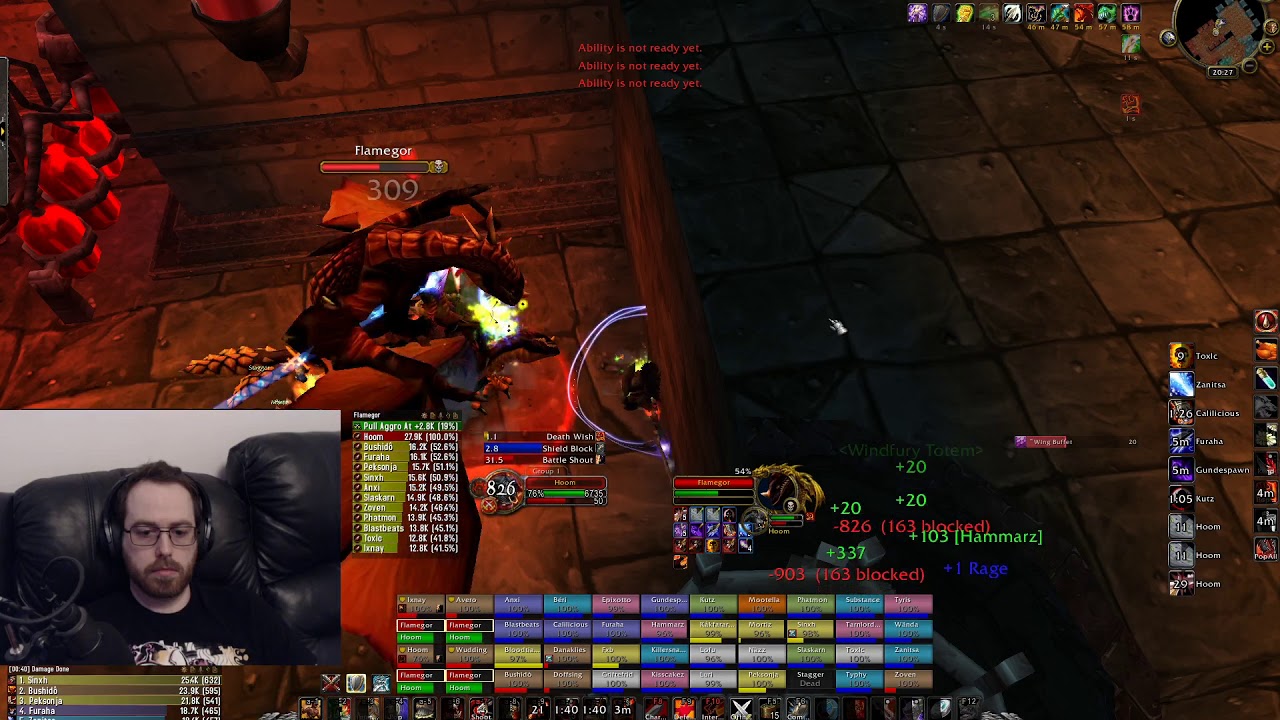 Blackwing Lair - Flamegor - YouTube