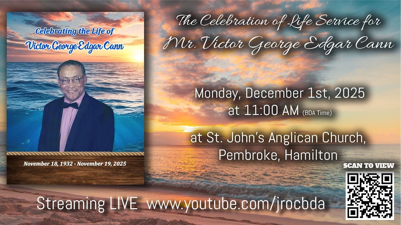 Victor George Edgar Cann Homegoing service - YouTube