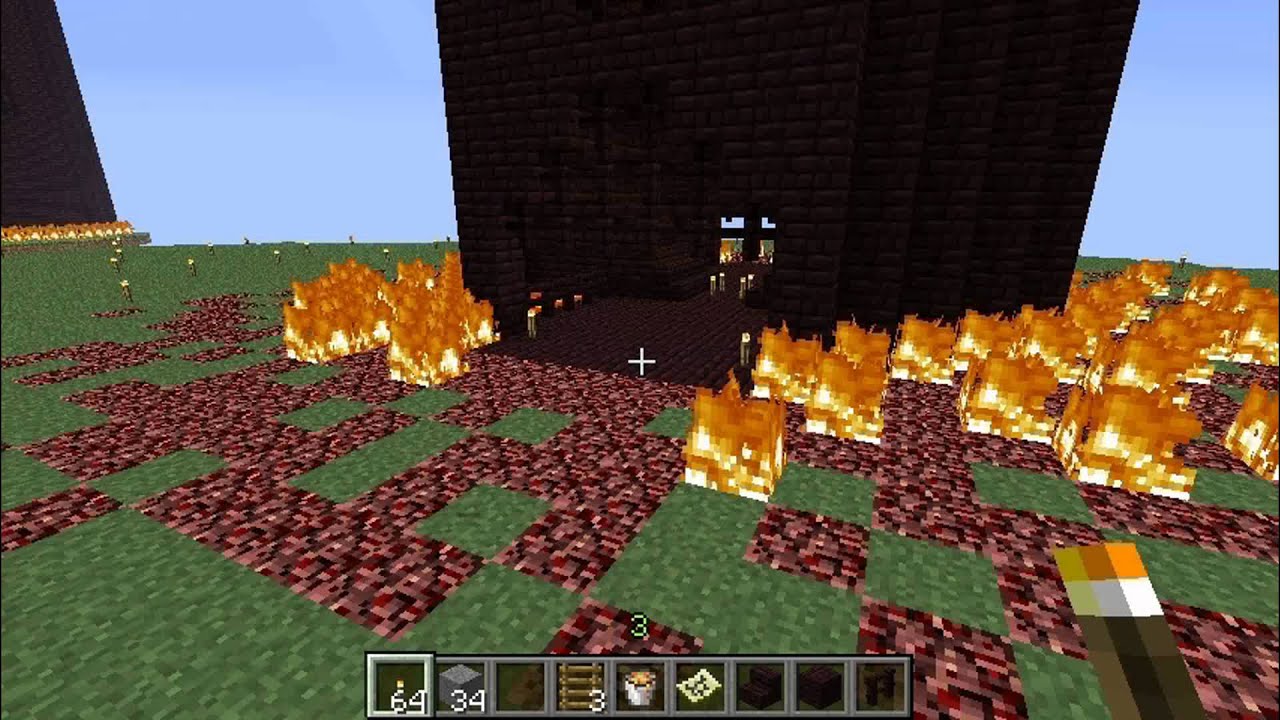 Nether Brick Tower - YouTube