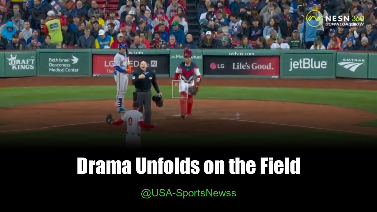 Red Sox Pitcher Ejected: Umpire's Combative Response Sparks Outrage ...