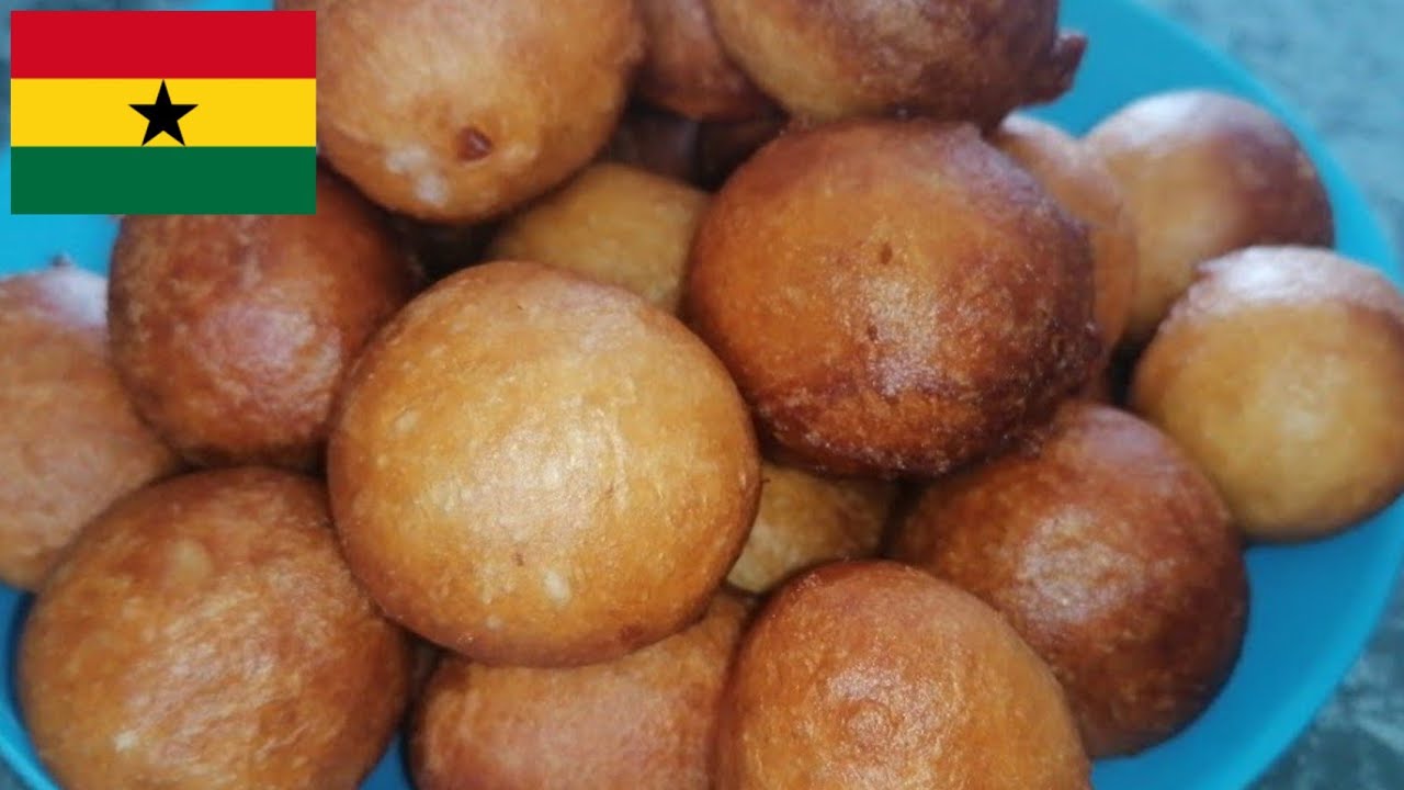 Ghana Puff Puff Recipe/Bofrot/Easiest Toogbei/Ghana Street Morning ...